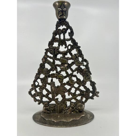 Godinger | Accents | Vintage Godinger Silver Plated Christmas Tree ...